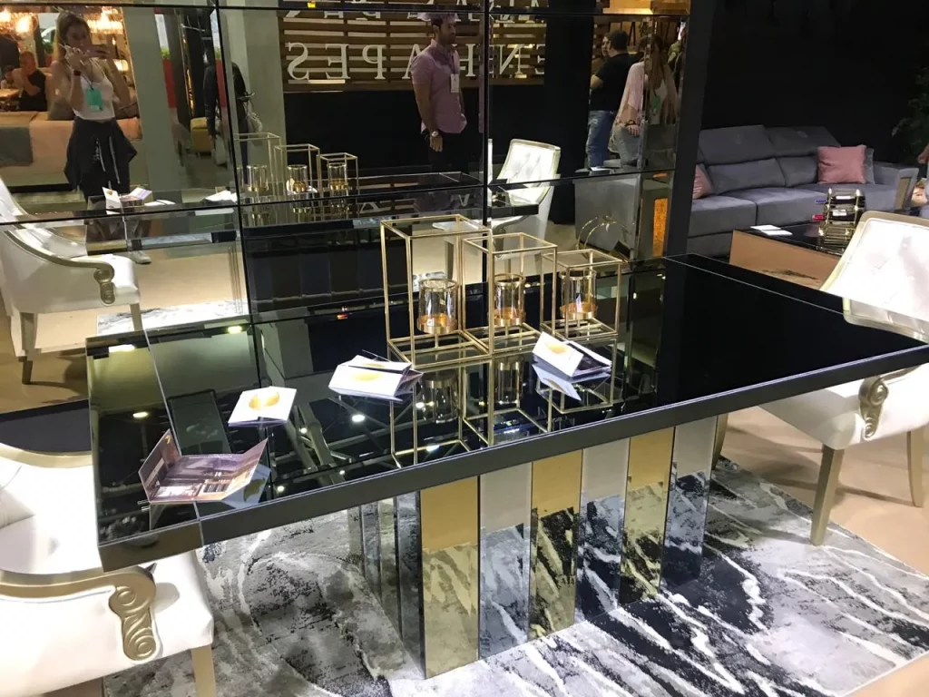 Zebrano Exotic Dining Table - Divino Diseño